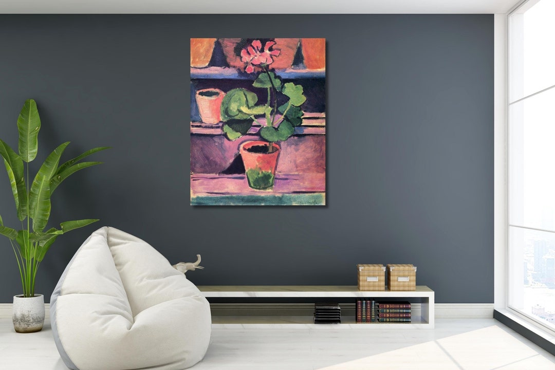 Pot of Geraniums by Henri Matisse Poster Print,henri Matisse Floral ...