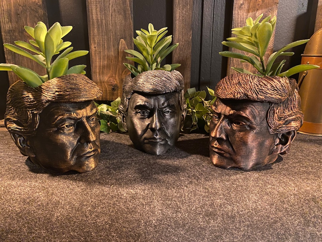 Vintage Style Donald Trump Flower Pot Planter Pencil Cup - Etsy