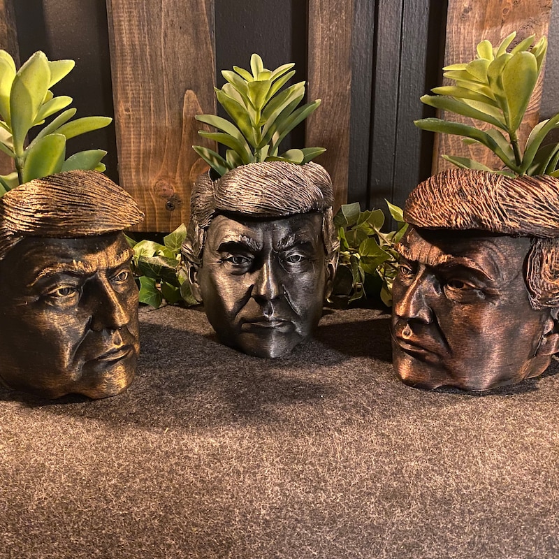 Trump Flower Pots - Etsy