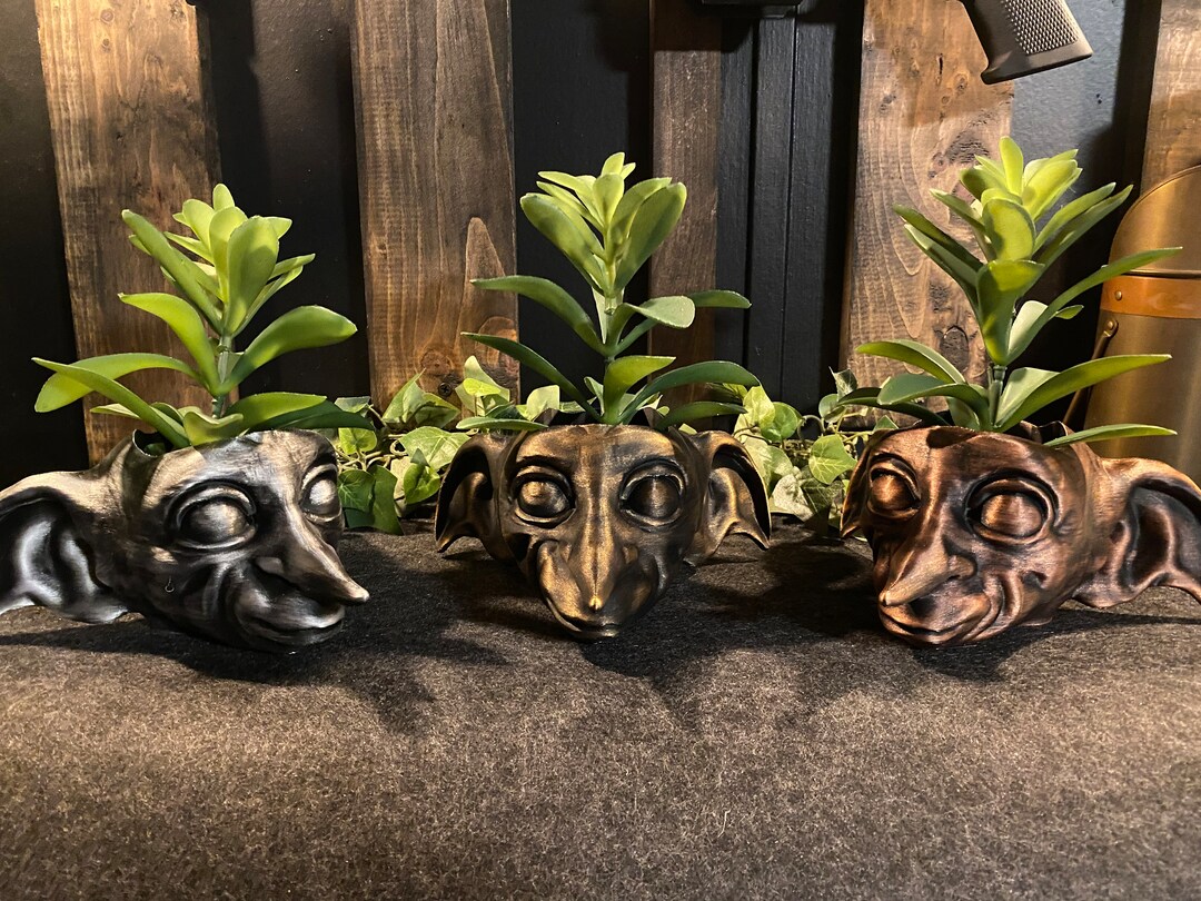 Vintage Style Elf Flower Pot Planter Pencil Cup - Etsy