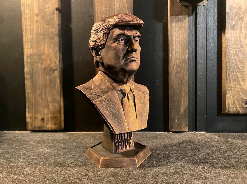 Vintage Style Donald Trump Hand Painted Statue 9inch - Etsy