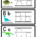 Dinosaur Alphabet Tracing Cards - Etsy