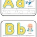 Medium Alphabet Tracing Cards - Etsy