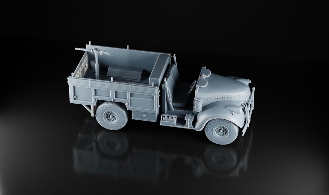 LRDG Chevrolet – British WW2 Desert Rats Vehicle for Dioramas and ...