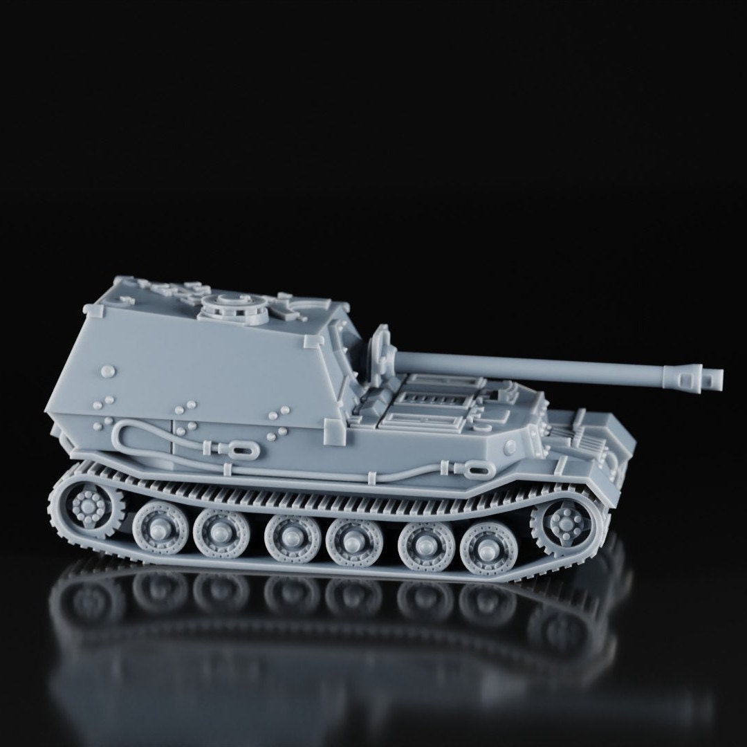 WW2 German Elefant WW2 Heavy Tank 3d Modern Warfare/wargames - Etsy