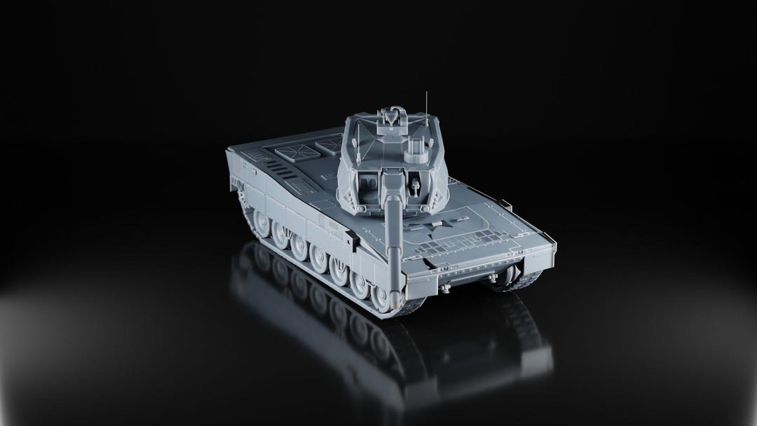 EMBT KNDS Ascalon 140 – Experimental Franco-german Tank 2024 for Dioramas and Modern Wargames ...