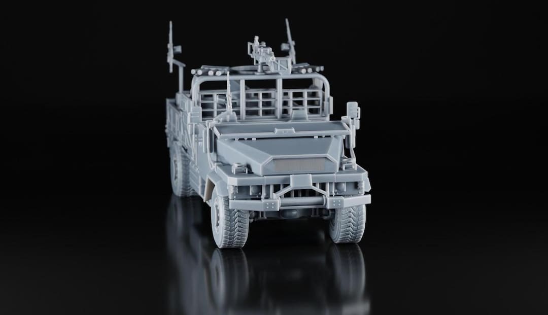 ACMAT VLRA – French All-terrain Military Vehicle for Modern Dioramas ...