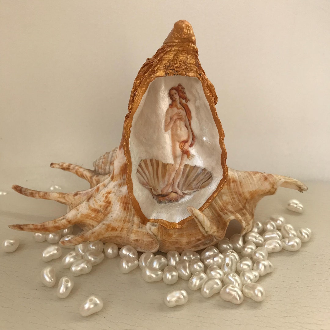 Vintage Birth of Venus, Aphrodite Goddes of Love Altar, Small Ring Dish ...
