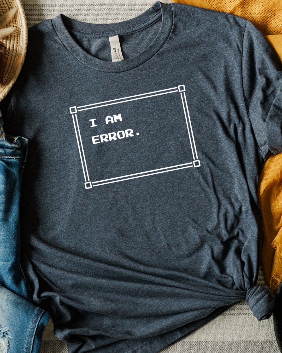 I Am Error, Zelda T Shirt Legend Of, Link, 2, 8 Bit, Nintendo, Ocarina ...