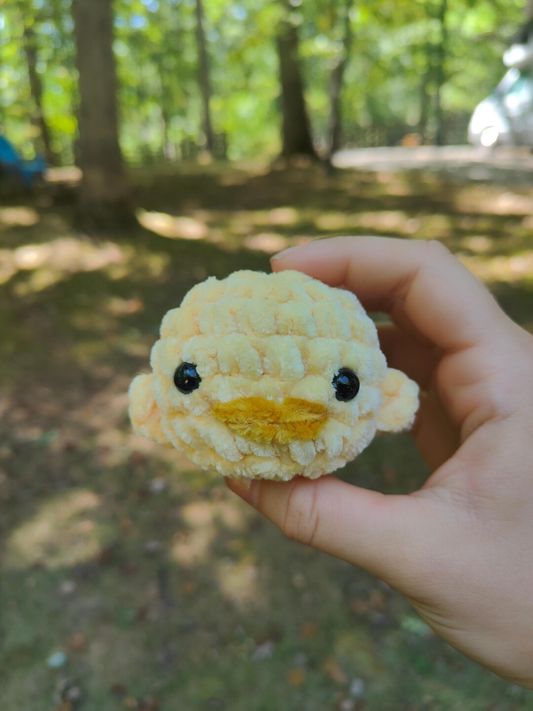 Crochet Mini Baby Chick Plushie - Etsy
