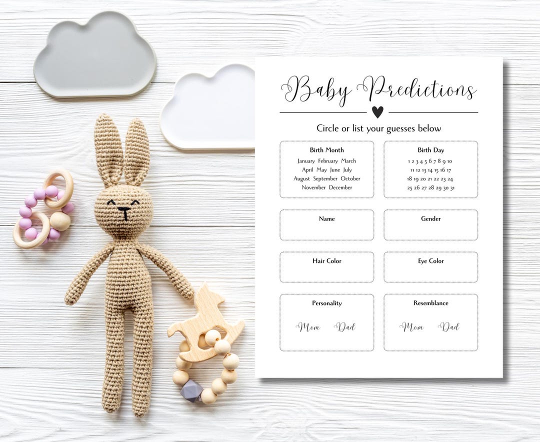 Baby Shower Game, PDF Printable Games, Baby Shower Activities, Games ...
