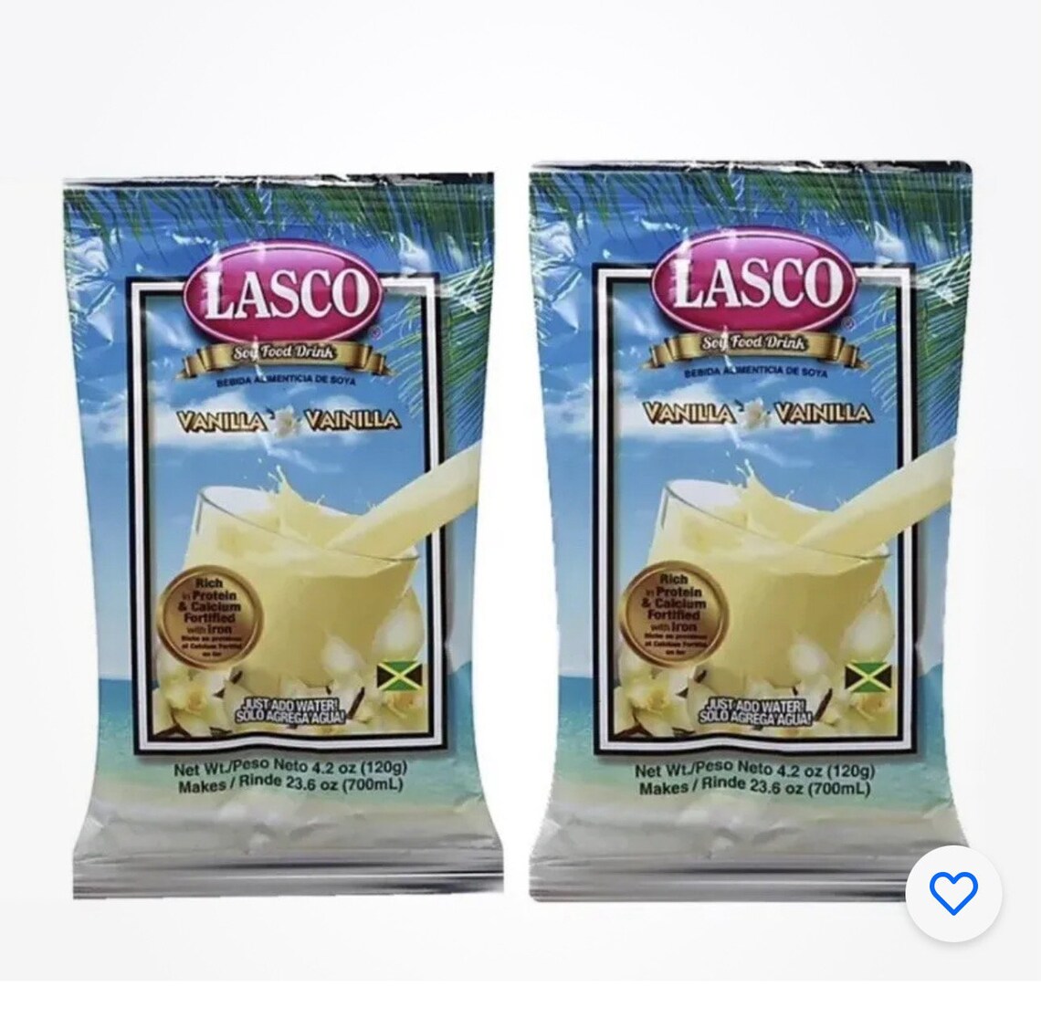 Lasco Soy Food Drink Vanilla Flavour 400G 2 Pack X 1 - Etsy UK