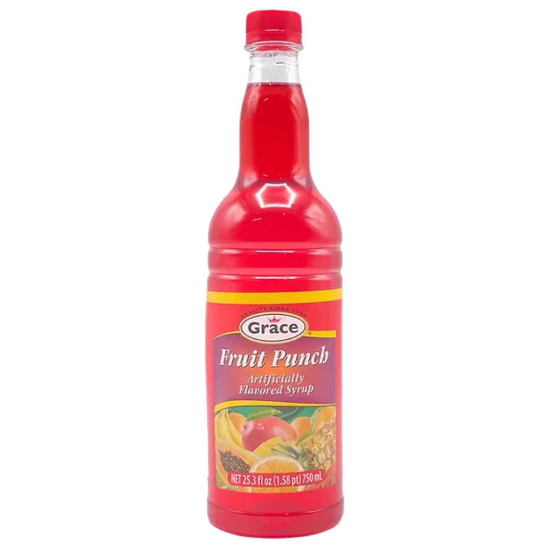 Grace Fruit Punch Flavoured Syrup 750ml X 1 - Etsy