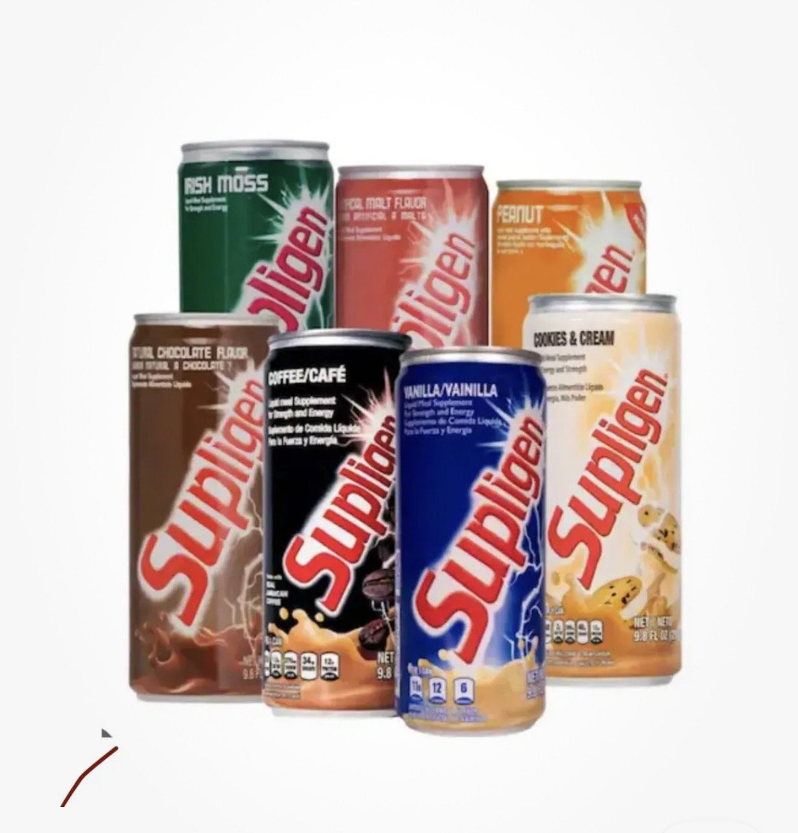 Jamaican Supligen Assorted Flavour Drink 290ml- (pack of 4) X 1 - Etsy UK