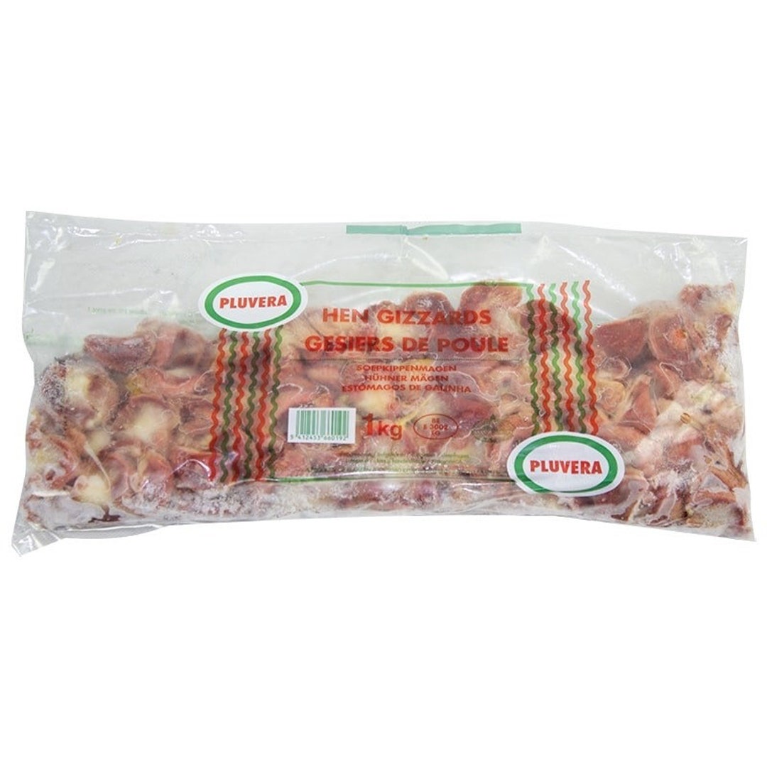 Pluvera Fresh Chicken Gizzard Frozen 1KG - Etsy UK