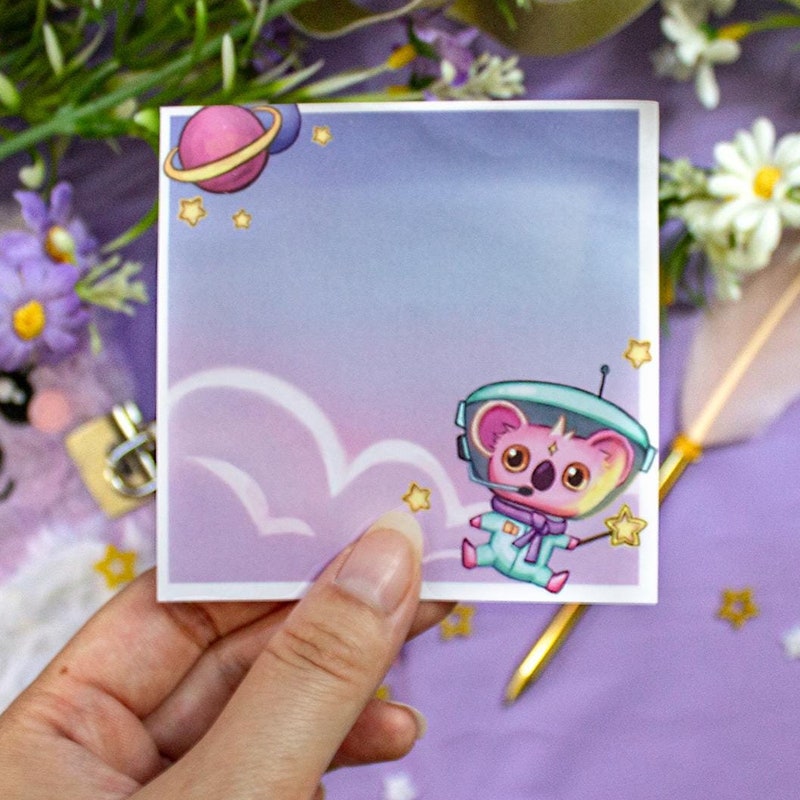 Space Sticky Notes - Etsy