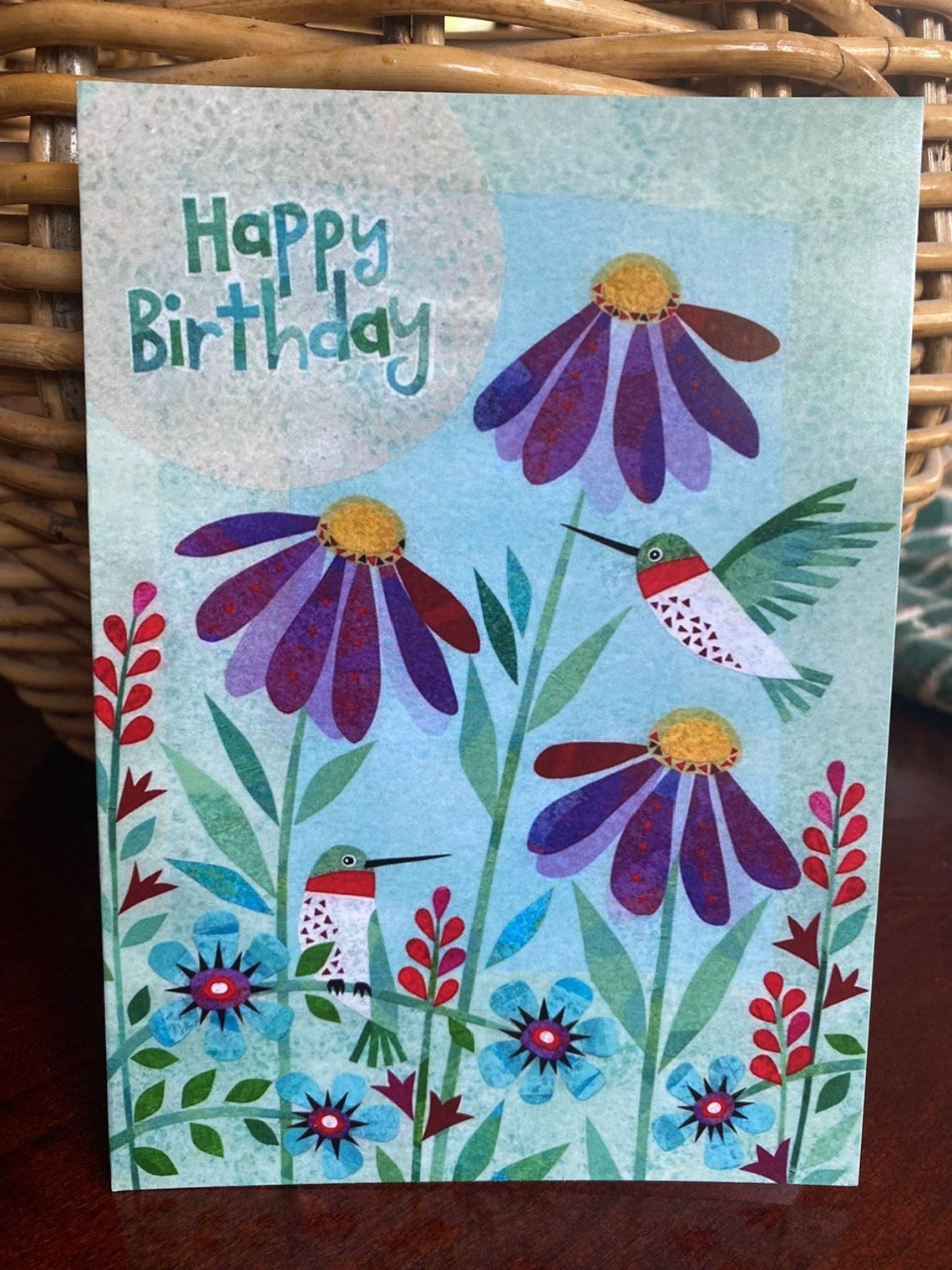 Birthday Hummingbirds - Etsy