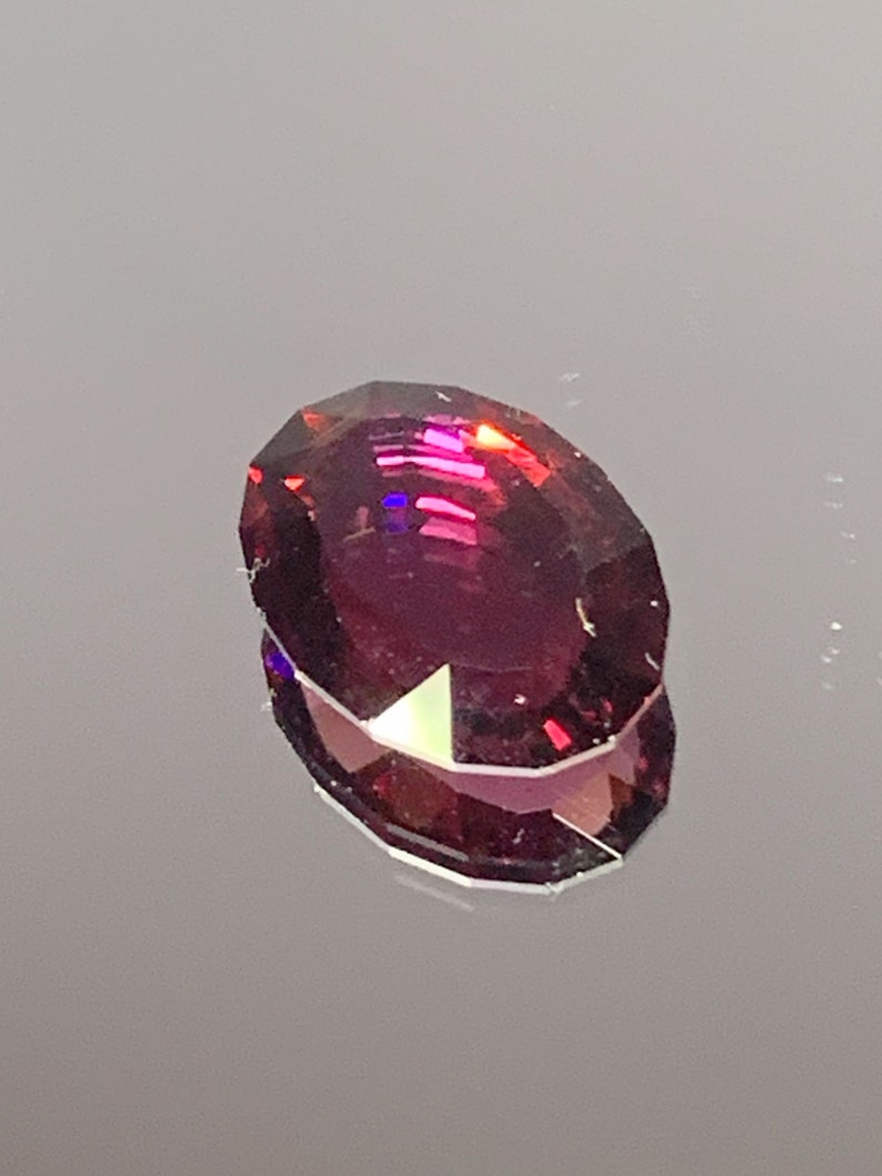 5.52ct Almandine Garnet Oval Cut Gemstone - Etsy Australia