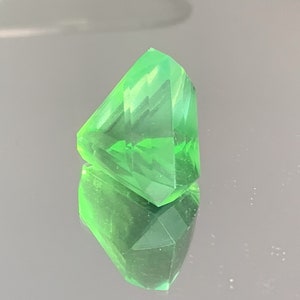 57.93ct Massive Fluorite Triangle Cut Gemstone - Etsy