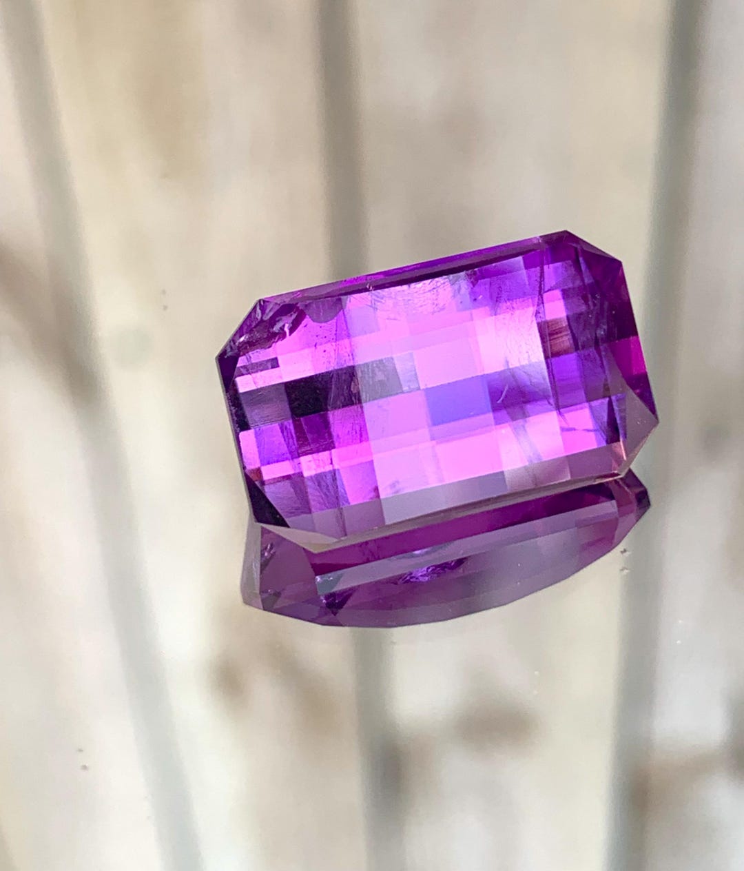15.07ct Pixel Cut Amethyst. - Etsy Australia