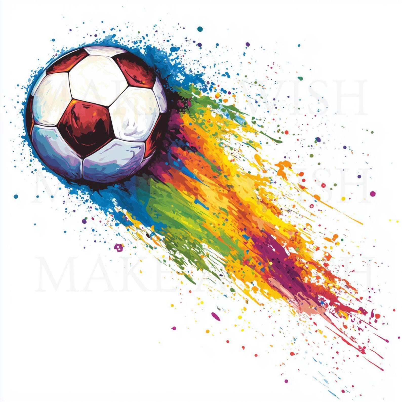 Soccer Ball Clipart 10 High Quality JPG, Football Clipart Pack, Digital ...