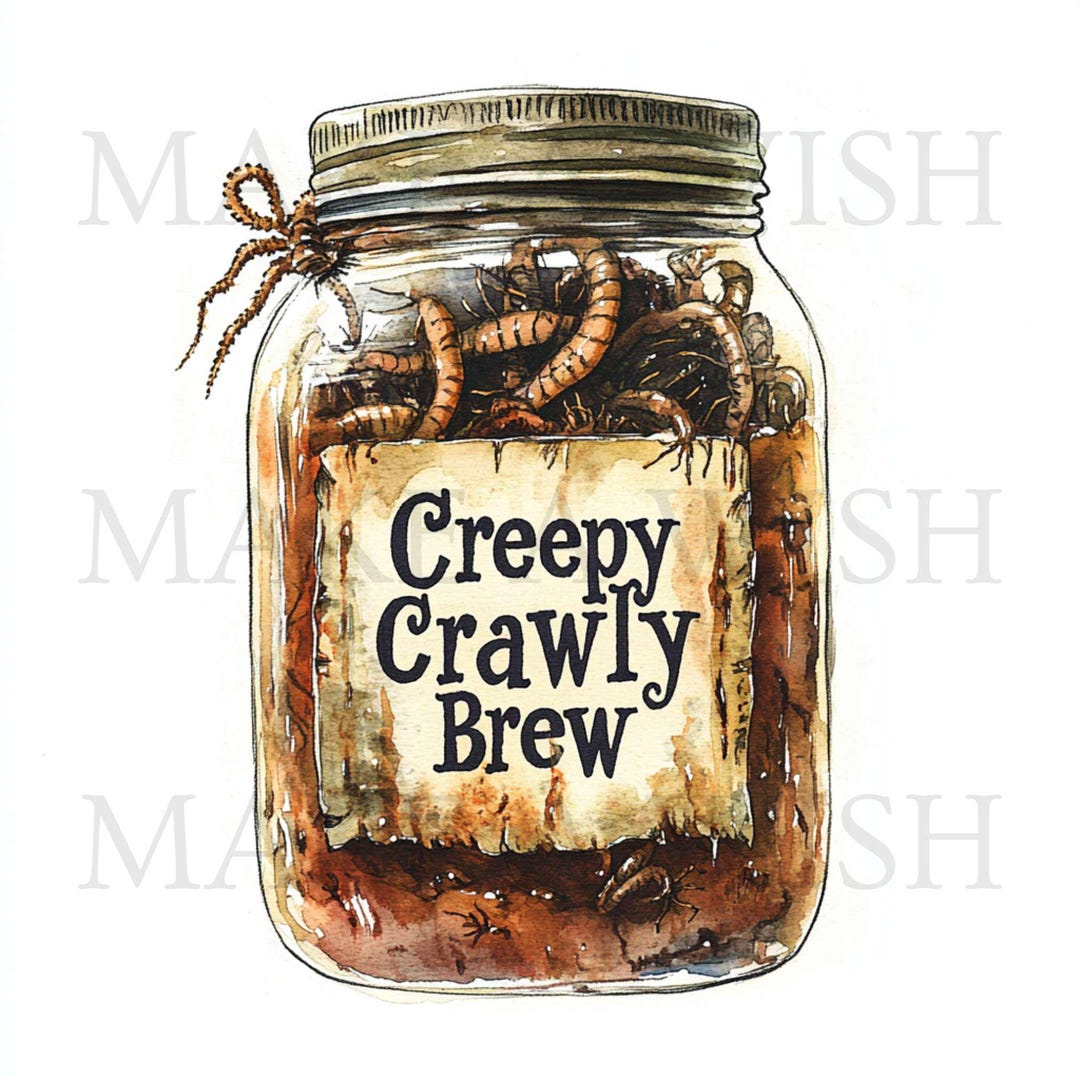 10 Witchy Potion Clipart Pack, Spooky Elixirs, Potion Watercolor Art ...