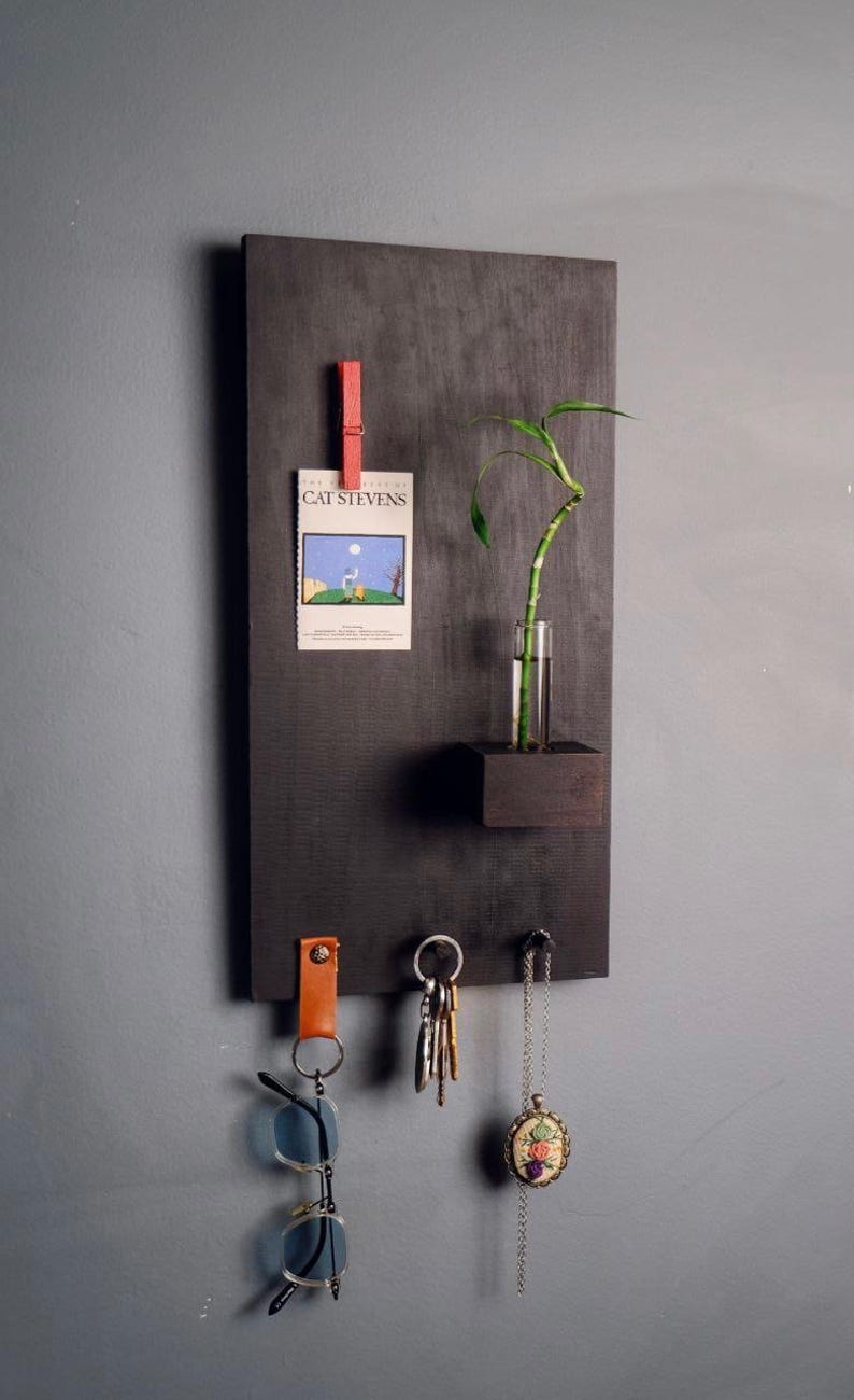 Task Board - Entryway Organizer, Wall Decoration, Key Holder, Home ...