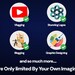 50,000 All-in-one Creative Bundle for Content Creators: Digital ...
