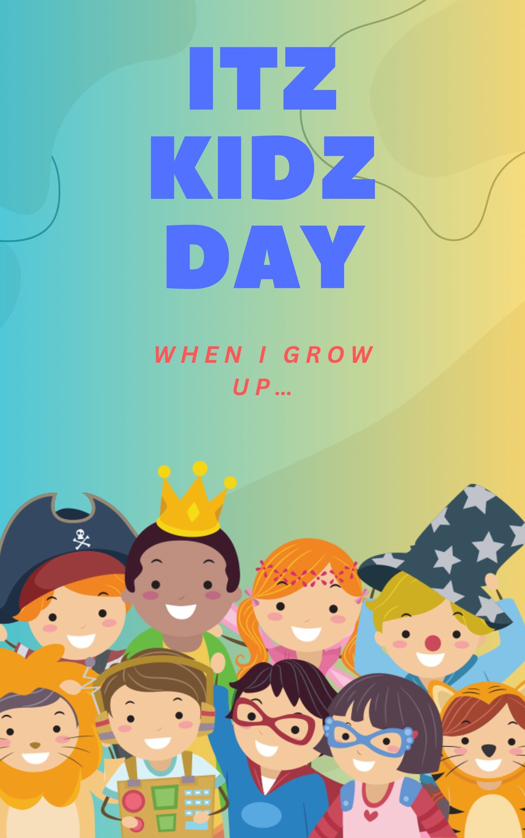 Itz Kidz Day “when I Grow Up..” E-book - Etsy