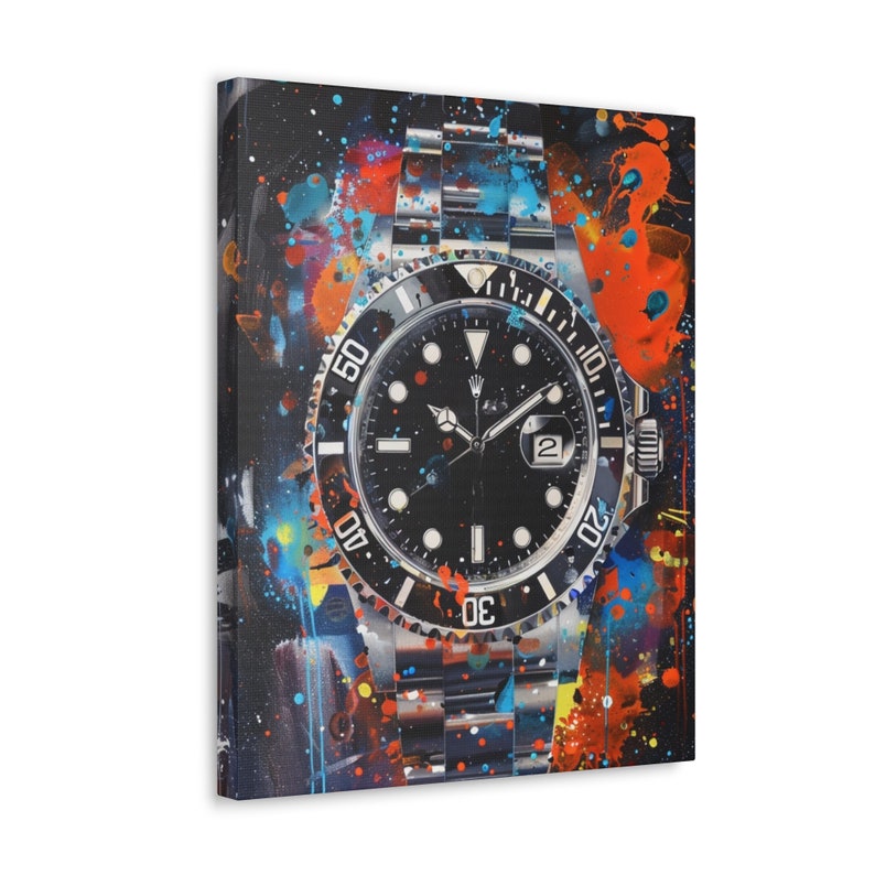 Timepiece Wall Art | Luxury Art Print | Watch Art Decor | Fashion ...