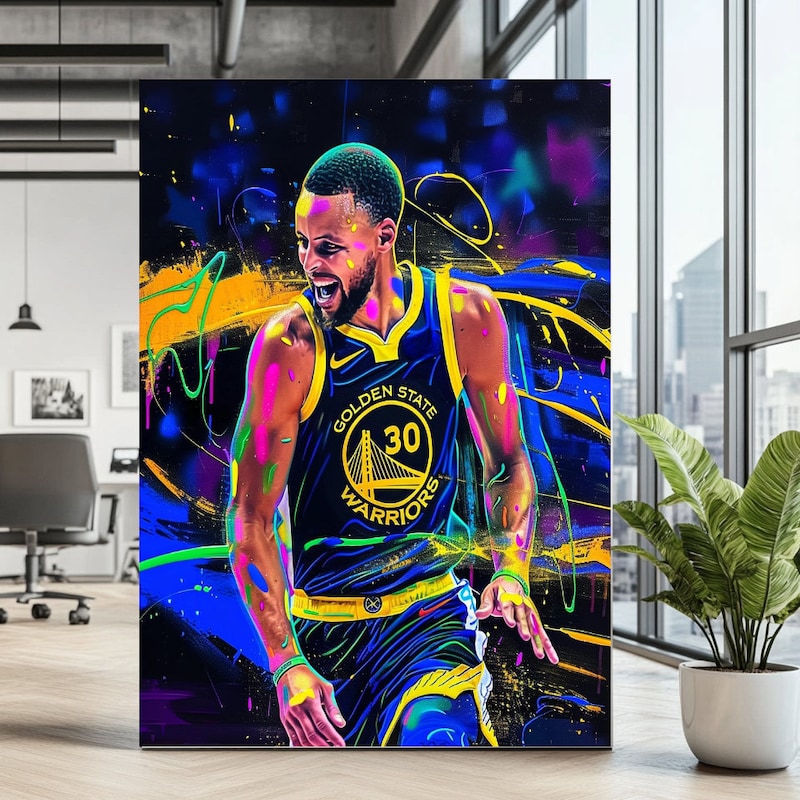 Steph Curry Poster - Etsy