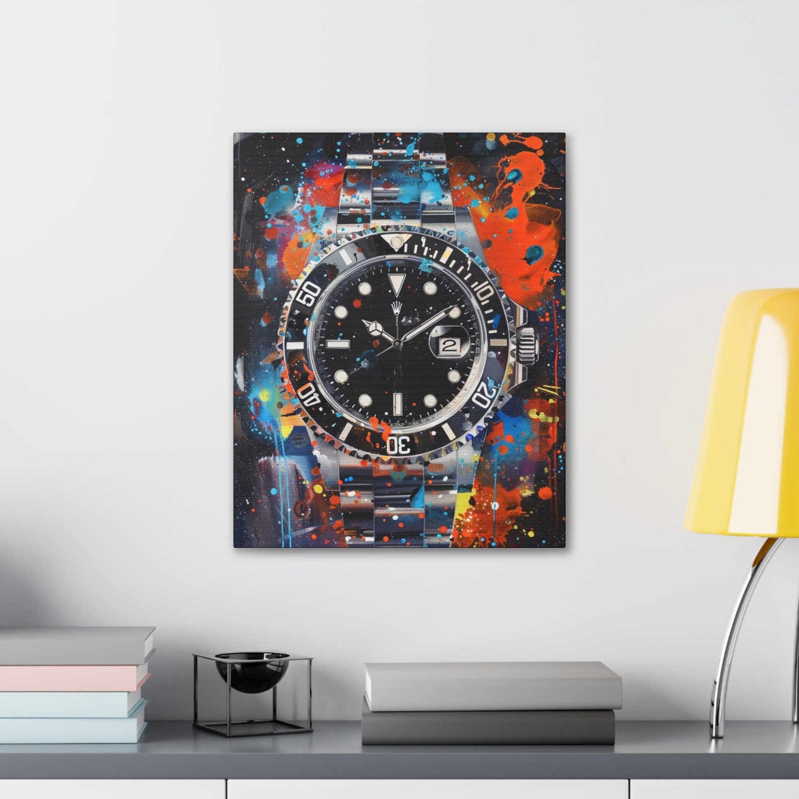 Timepiece Wall Art | Luxury Art Print | Watch Art Decor | Fashion ...