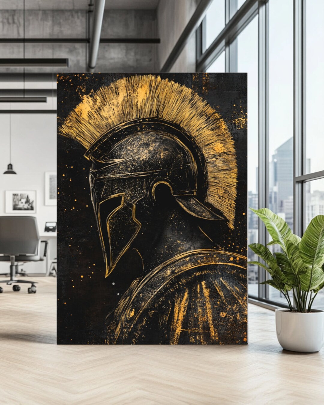 CANVAS PRINT Spartans Wall Art Spartan Warrior Print Man Cave Gift ...