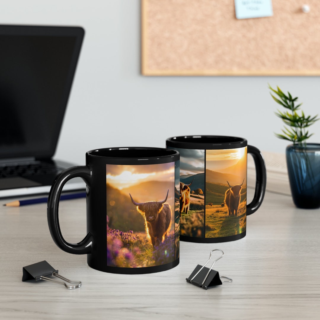 Highland Cattle Coffee Mug, Highland Cow Coffee Mug, Adorable Coffee ...