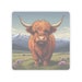 Highland Cow Sticker, Highland Cattle Sticker, Cute Highland Cow ...