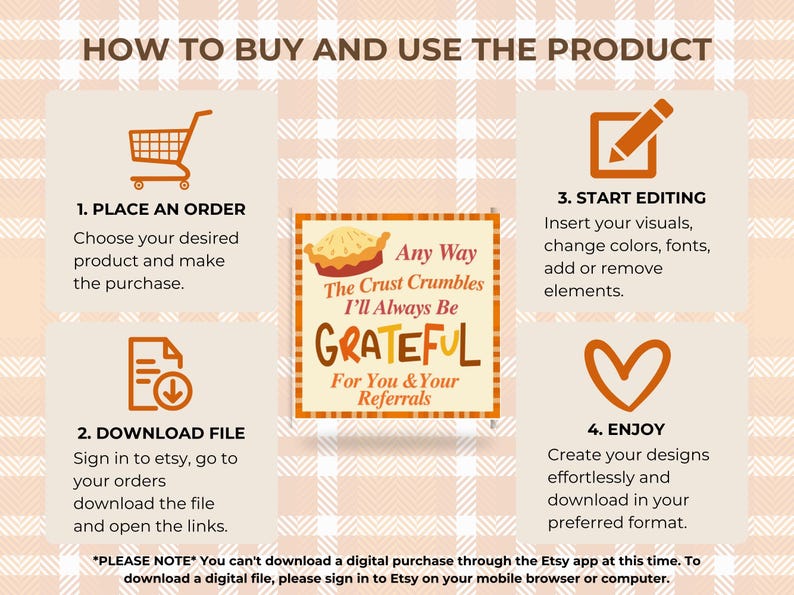 Grateful for Your Referrals, Thanksgiving Pop-by Tag for Realtors ...