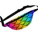 Rainbow Mermaidcore Crossbody Bag Perfect Accessory for Outings, Ideal ...