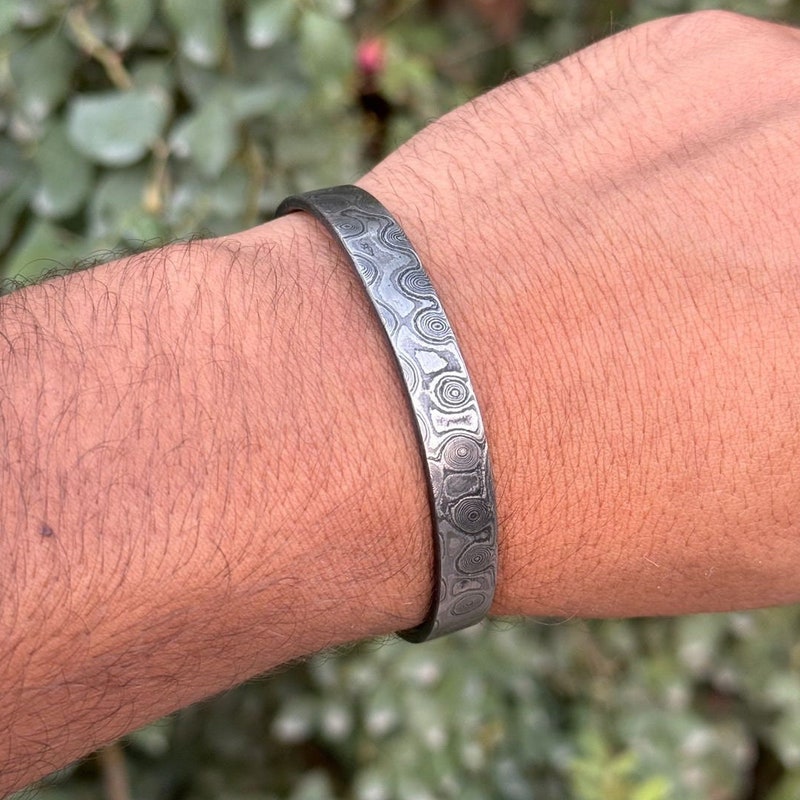 Hand Forged Bracelet - Etsy