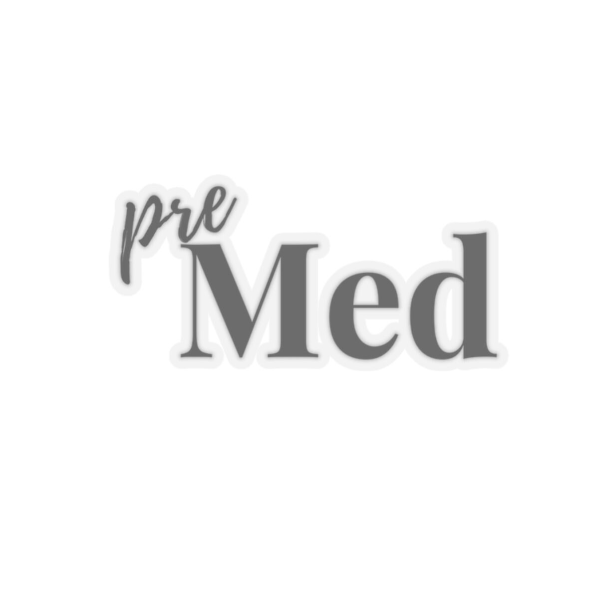 Pre Med Sticker - Etsy