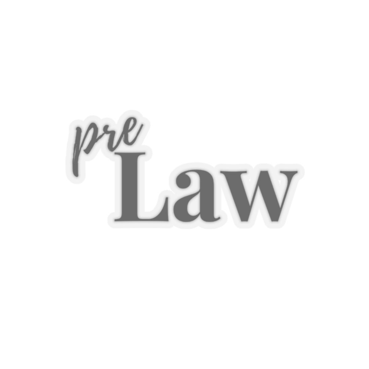 Pre Law Sticker - Etsy