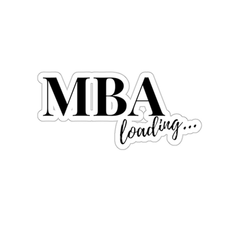 MBA Loading Sticker - Etsy
