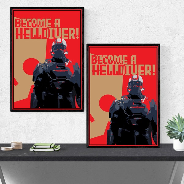 Helldivers 2 Propaganda Poster - Etsy