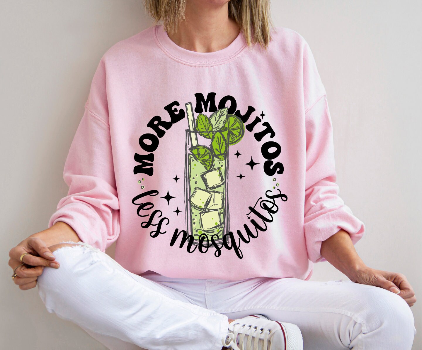 Mojito Drink Graphic T-shirt Signature Cocktail Recipe Shirt Drinking ...