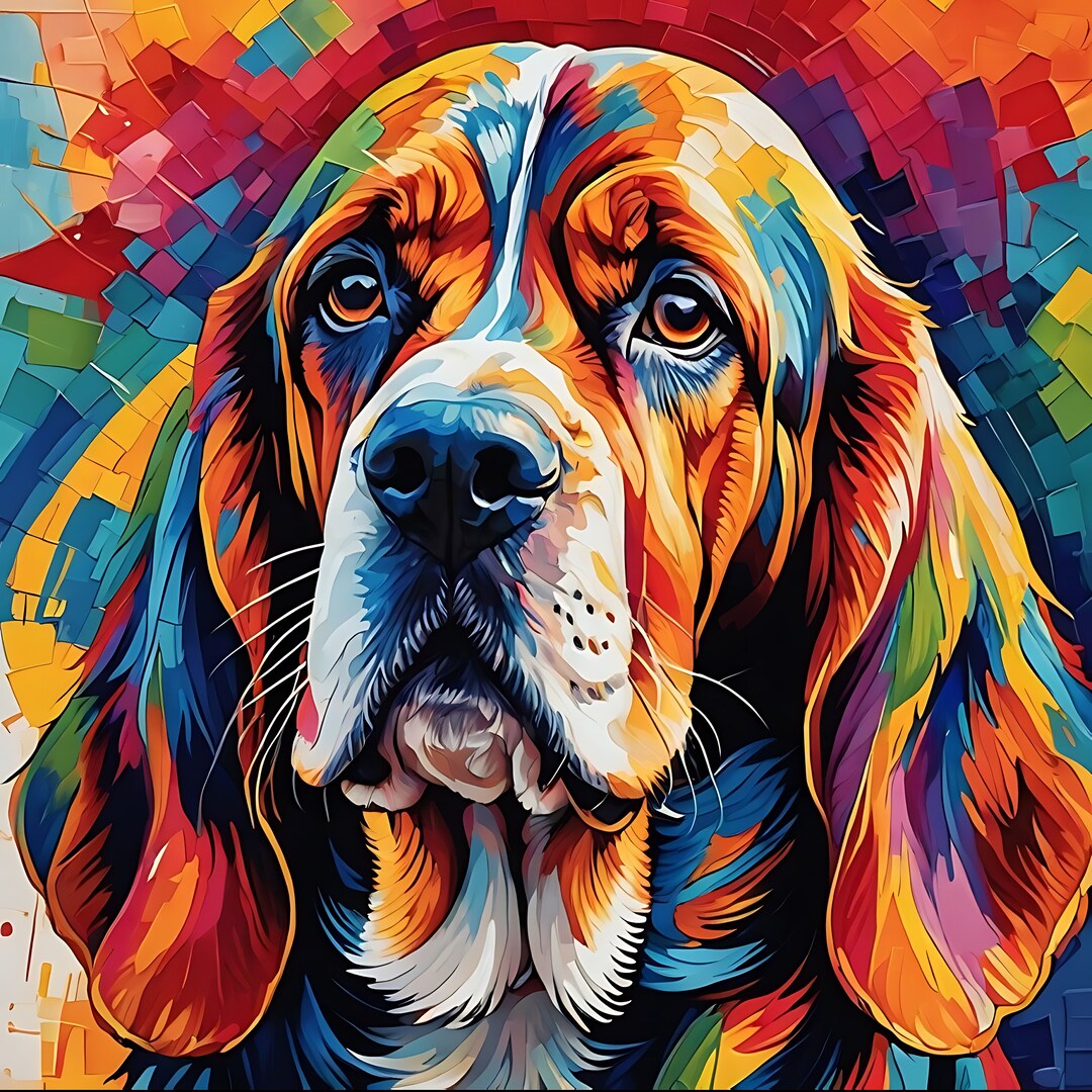 Digital Download, Custom Basset Hound Download, Personalized Downloads ...