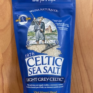 Celtic Sea Salt, Light GREY Vital Mineral Blend. 1 Lb Minerals ...
