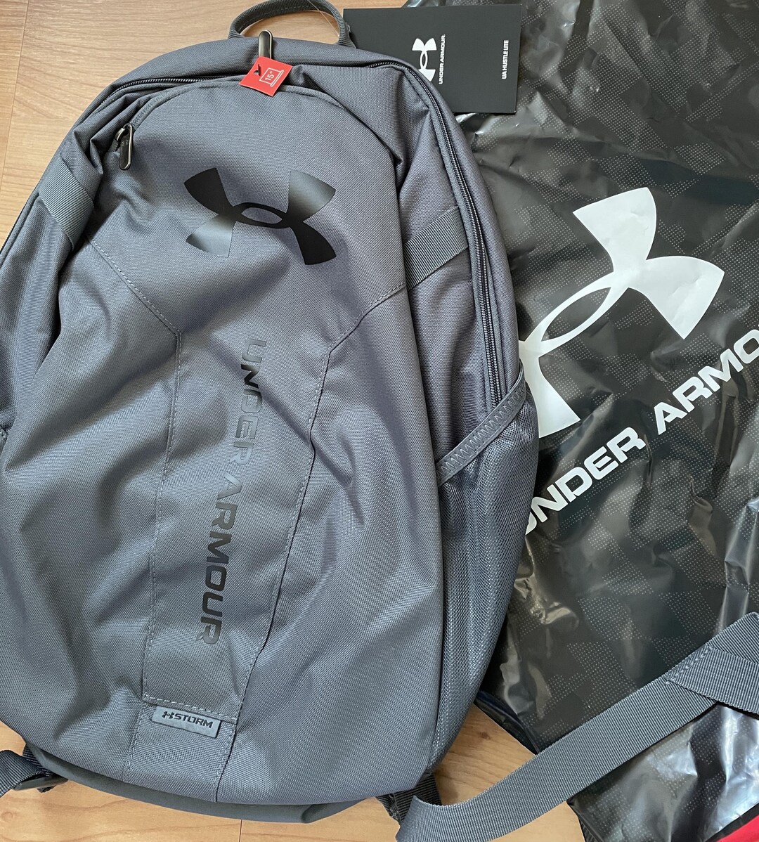 Under Armour Dark Gray Storm Lite Backpack / Book Bag / Back-to-school ...