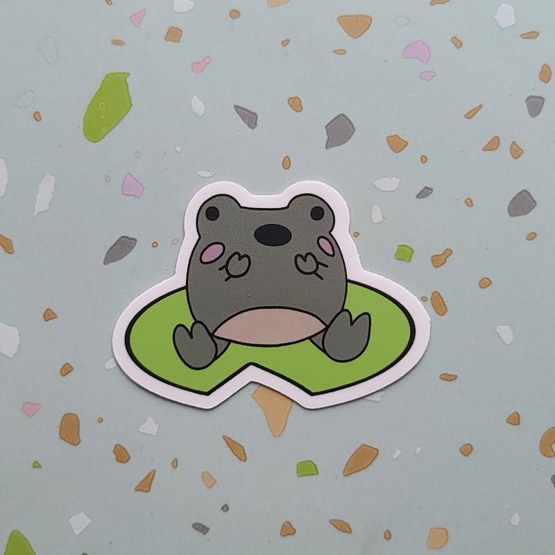 Lily Pad Sticker - Etsy
