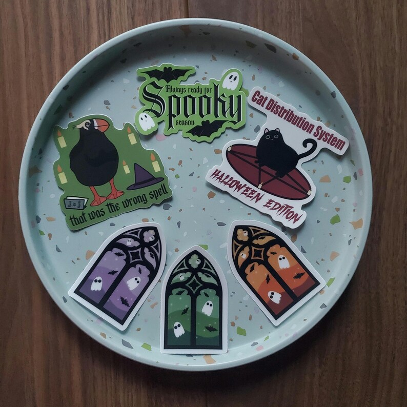 Cat Distribution System | Halloween Edition Sticker - Etsy