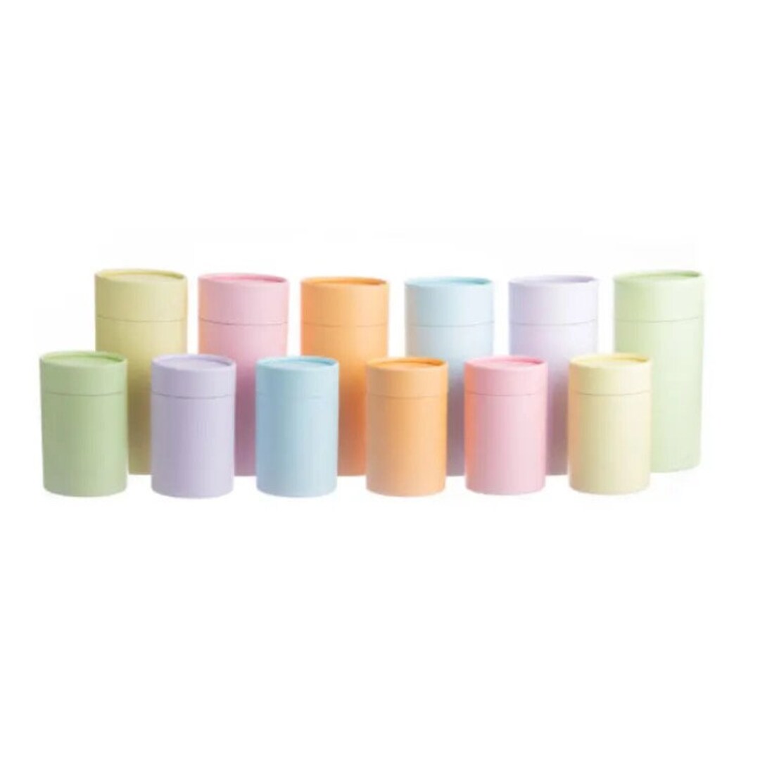 40 X Recyclable Paper Cylinder Packaging for Your Products - Etsy