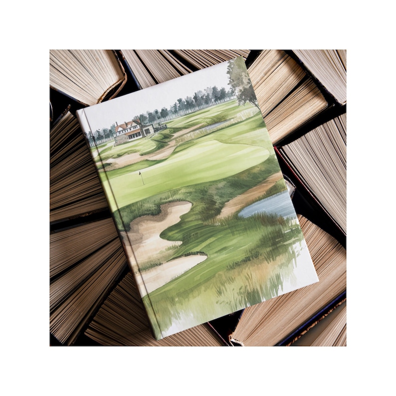 Journal for Golfer Notebook Golf Diary Gift for Men Women Planner ...